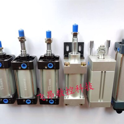 加工中心数控机床车床专用气缸SC63*72-S SLF63*74-S