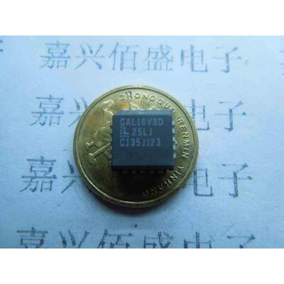 全新原装  GAL16V8D-25LJ   PLCC20封装