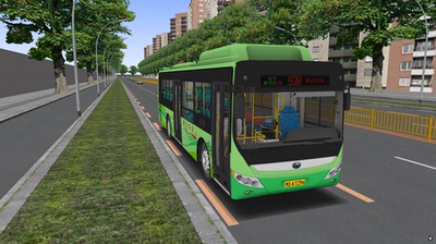 Omsi2 宇通H10巴士模拟二YT6105CHEV混动车型共包含六个车型