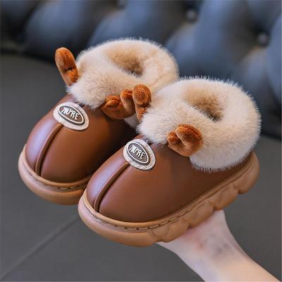 儿童拖鞋男2025新款冬外穿