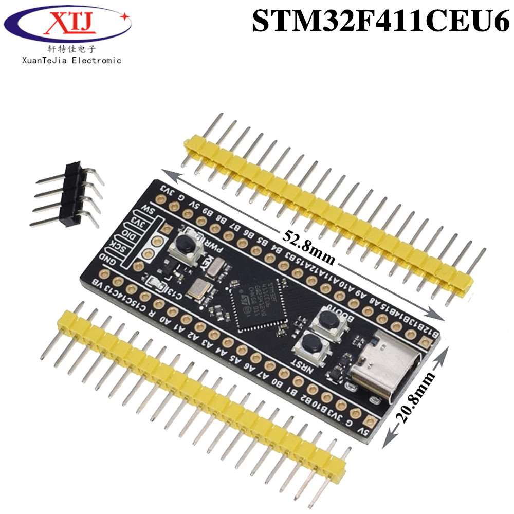 。STM32F401 411开发板 STM32F401CCU6 32F4核心小系统板学习板_虎窝淘