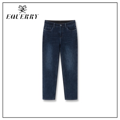 【二米专享】EQ-58.3%新疆长绒棉加蓝鲸天丝混纺牛仔裤-K613