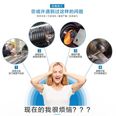 桃型外圆数控刀片WNMG080404/080408/080412-MT HS8125双色超耐磨