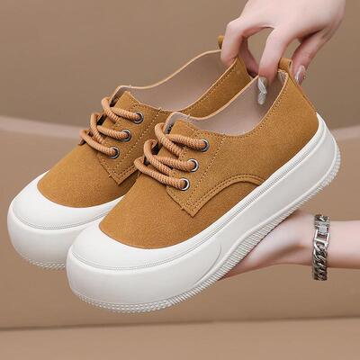 【增高6cm】厚底增高网红休闲鞋2027新款四季百搭小白鞋礼物