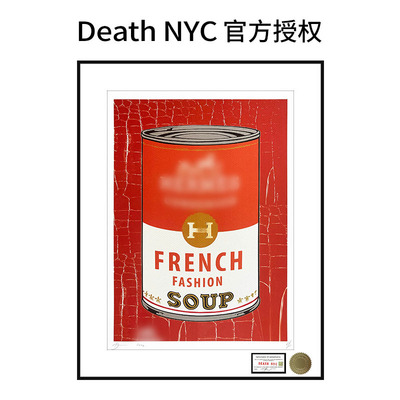 DeathNYC限量亲签版画罐头