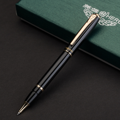 HERO英雄1079宝珠笔黑丽雅金