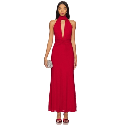 Runaway The Label挂脖露背性感连衣裙女礼服裙REVOLVE