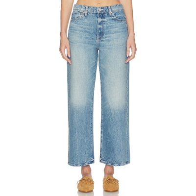 MOTHER DODGER 阔腿 蓝色 美式复古风REVOLVE小众新款