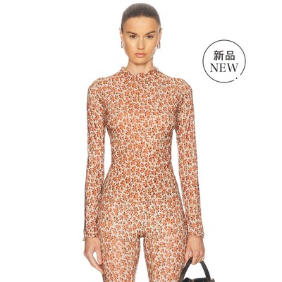 [春季新品]KNWLS HALCYON长袖上衣橙色y2k辣妹REVOLVE春季
