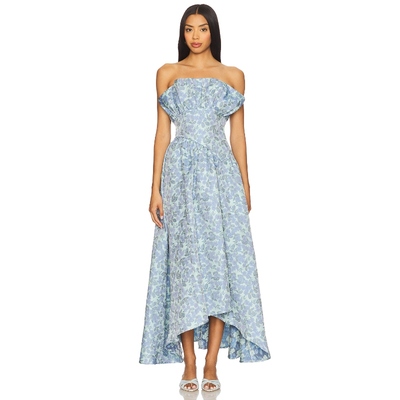 ELLIATT 连衣裙蓝色REVOLVE小众新款