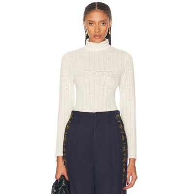 [冬季新品]BODE Louise Pullover WhiteREVOLVE小众