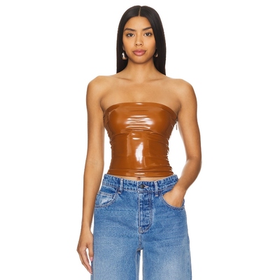 CULTNAKED KILLA 狭边胸罩 棕色 y2k辣妹风REVOLVE新款