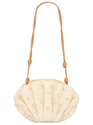 Poolside The Origami Beaded Scallop Clutch 26春夏新品 revolv