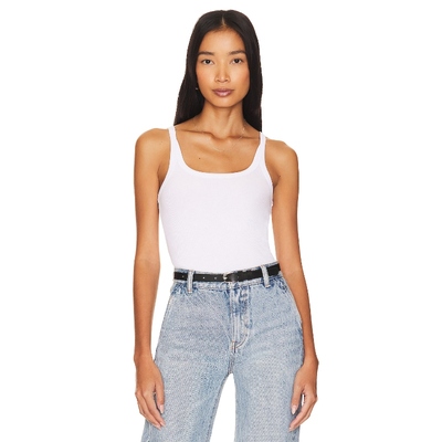 LNA TIMELESS 背心 白色REVOLVE小众新款