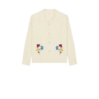 [夏季新品]Far Afield 衬衫 奶油色REVOLVE小众