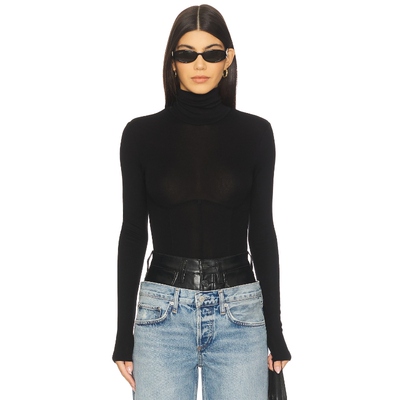 AGOLDE WILMA 紧身服 黑色y2k辣妹风REVOLVE小众新款