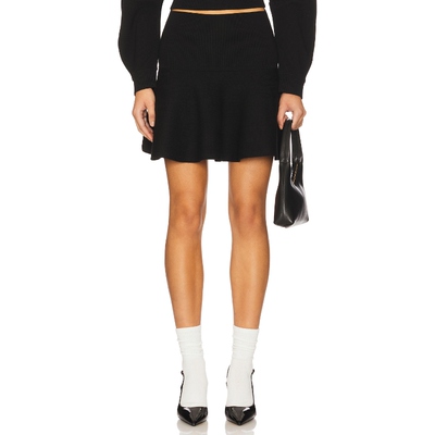 [春季新品]Steve Madden 思美登 ROSINA 半身裙 黑色REVOLVE小众