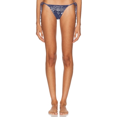 Tropic of C PRAIA 比基尼泳裤 藏青色REVOLVE小众新款