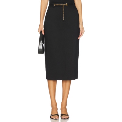 Veronica Beard HOFFMAN 半身裙 黑色REVOLVE小众新款