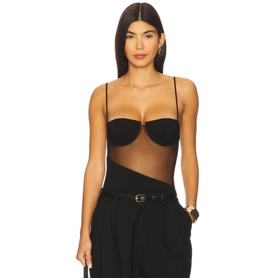 Undress Code SERENADE 紧身服 黑色 y2k辣妹风REVOLVE小众新款