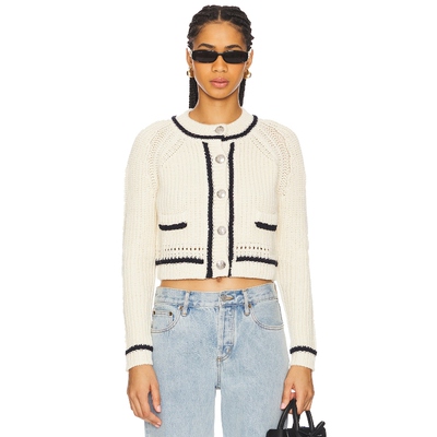 [冬季新品]ba&sh BEATRICE 开衫 奶油色REVOLVE小众