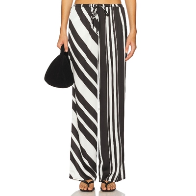 [冬季新品]FRAME LE SLIM PALAZZO白色高腰复古牛仔裤REVOLVE