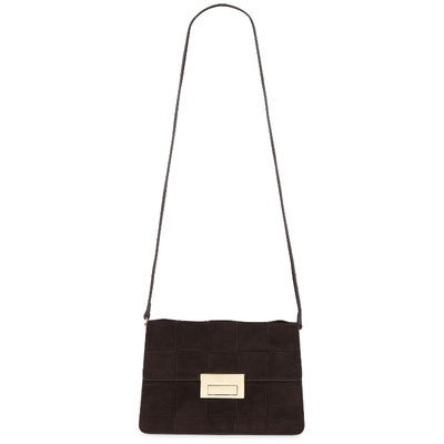 [冬季新品]Loeffler Randall DELPHINE深棕日常通勤单肩包REVOLVE