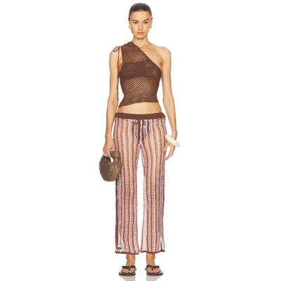 Akoia Swim Marti Pant Set 棕色REVOLVE小众新款