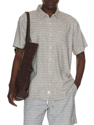 Marine Layer CLASSIC STRETCH SELVAGE 衬衫 revolve小众新款