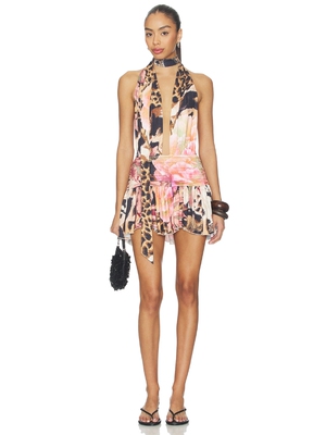 Tiger Mist HALTER SCARF 裙子 revolve小众新款