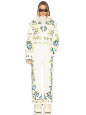 Whitespace x FARM Rio One Piece Ski Suit revolve小众新款