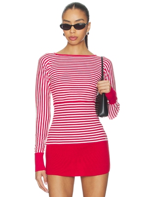 Miaou ODESSA 上装 revolve情人节穿搭 红色