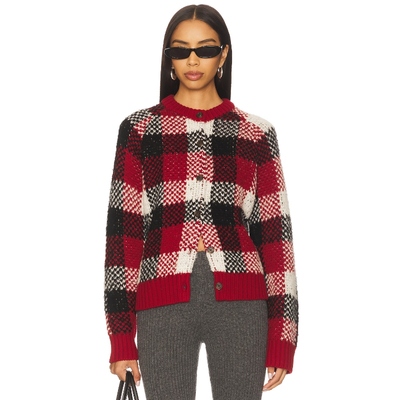 Guest In Residence BUFFALO 开衫 红色REVOLVE小众新款