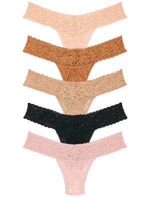 Hanky Panky Signature Lace Low Rise 5 Packs revolve小众新款