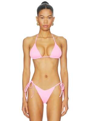 Kulani Kinis SLIDE TRIANGLE BIKINI TOP 系带三角形比基尼内衣