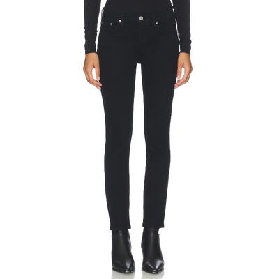 AGOLDE COCKTAIL 直筒长裤 黑色 美式复古风REVOLVE小众新款