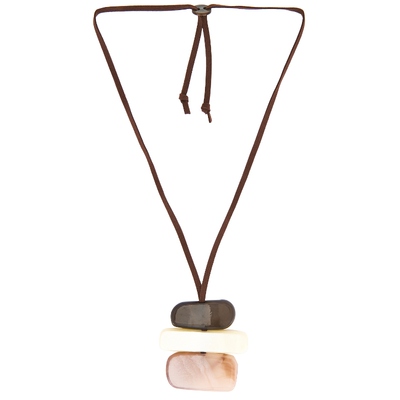 8 Other Reasons STACKED CORD NECKLACE 垂褶项revolve小众新款