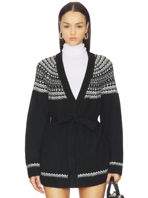 Stitches & Stripes WILDER 裹身开衫 revolve小众新款 黑色