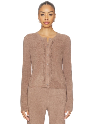 Barefoot Dreams CozyChic Ultra Lite Pointelle Rib Ruffle Fro