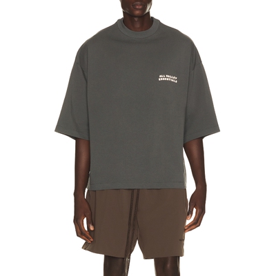 Fear of God ESSENTIALS深灰色上衣通勤风早秋新品T恤REVOLVE