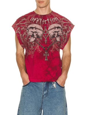 Affliction COLLAPSE 运动T恤 revolve小众新款