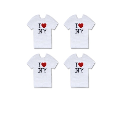 Chefanie Ny T-shirt Cocktail Napkins 白色REVOLVE小众新款