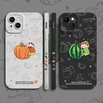 reno7手机壳蜡笔小新卡通镜头