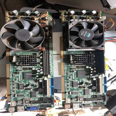 议价ICE -845GV工控主板，目前有两张，后面还有底板，