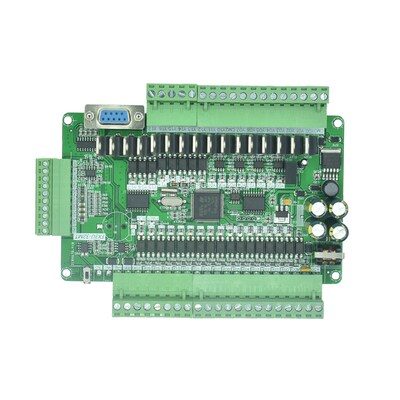 国产plc工控板FX3U-32MT FX2N简易板式编程控制器模拟量模块