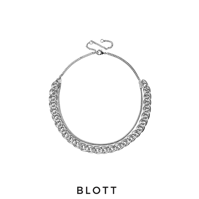 blott官方店双链条组合项链