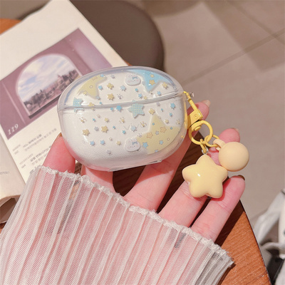 星星兔子适用vivo tws 5e主动智能降噪蓝牙耳机壳vivotws5e耳机套vivotws 5i保护套透明壳新款卡通创意小清新