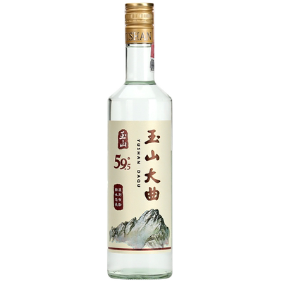 玉山台湾高粱酒大曲酒59.5度