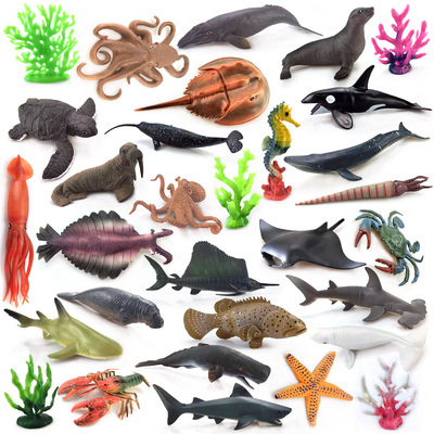 仿真海洋生物模型大白鲨鲨鱼