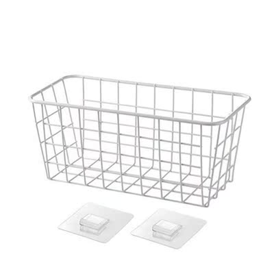 Storage-Basket Wall-Hanging-Rack Kitchen-Accessories Rectang